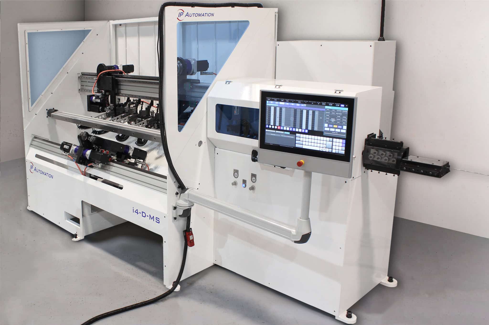 i-D-MS Series Multi-Stage CNC Wire Bender | IP Automation Inc